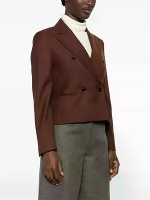 Max Mara Double-breasted Peaked-lapel Jacket
