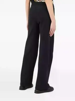 Roberto Cavalli Drawstring-waist Wide-leg Track Pants