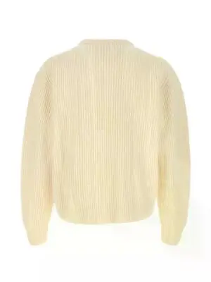 JIL SANDER Wool Crewneck Sweater - Neutrals
