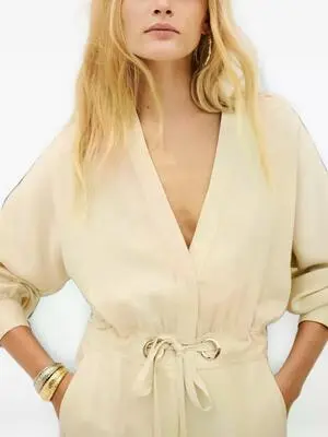 Ba&sh Pere V-neck Drawstring-waist Jumpsuit