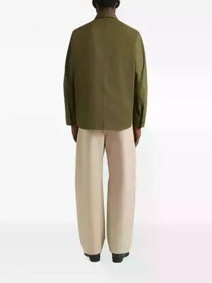 Givenchy Couture Seam Overshirt In Cotton Paris Patch