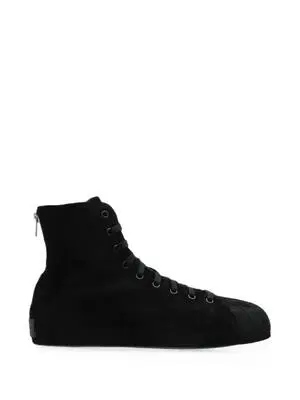 Y3 Nizzastar Hi Lace-up Sneakers - Black