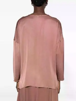 PHILIA LOFT V-neck Long-sleeve Top
