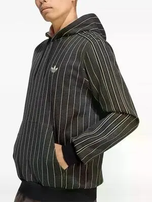Adidas Pinstripe-pattern Hoodie
