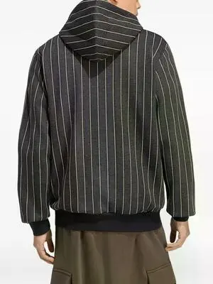 Adidas Pinstripe-pattern Hoodie