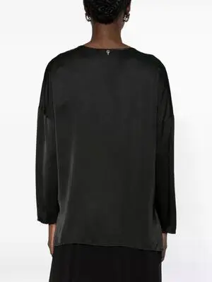 PHILIA LOFT V-neck Long-sleeve Top