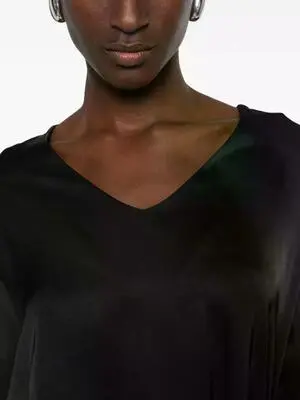 PHILIA LOFT V-neck Long-sleeve Top