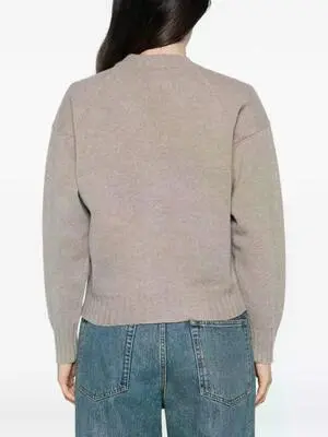 SOLOTRE V-neck Button-up Cardigan