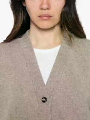SOLOTRE V-neck Button-up Cardigan