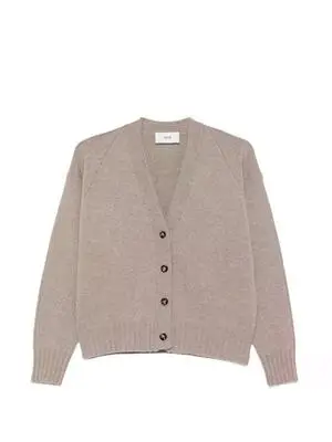 Solotre Cuffed Cardigans For Women