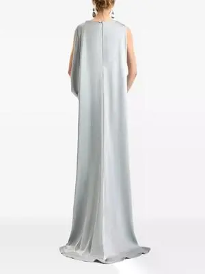 GEMY MAALOUF Bateau-neck Draped Dress