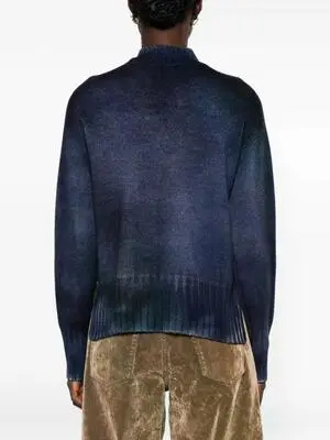 AROVESCIO Long-sleeve Ribbed Sweater