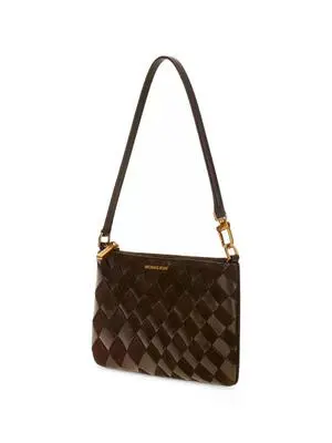 Michael Kors Woven Leather Shoulder Bag