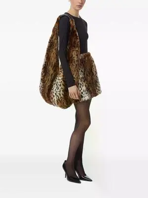 Apparis Maxi Colette Leopard-print Shoulder Bag