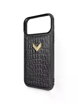 VELANTE Alligator-effect Leather Iphone 18 Pro Case