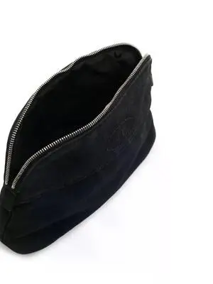 Hermès 2000s Pre-owned Bolide Canvas Clutch Bag - Black