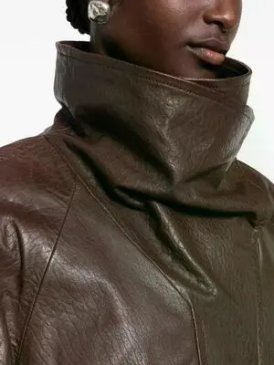 Sportmax Spsalaggio Belted Leather Jacket
