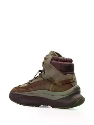 Moon Boot Moon247 Xlace Mid Khaki & Sneakers