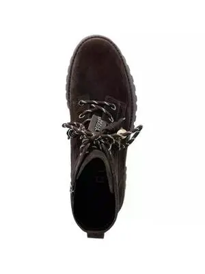 Guess Fizzle Lace-up Suede Boots