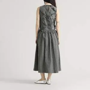 DAMSON MADDER Elora Midi Sleeveless Midi Dress