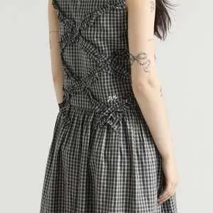 DAMSON MADDER Elora Midi Sleeveless Midi Dress