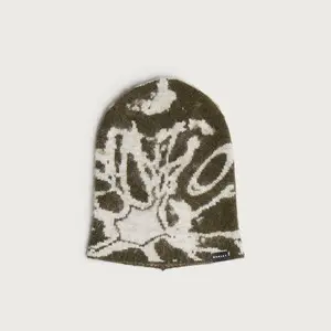 Oakley Brushed Graphic Beanie - Deep Olive/mist