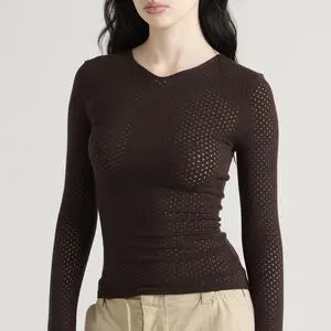 PEACHY DEN Thermal Knit