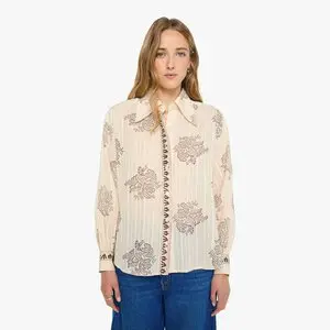 Alix Of Bohemia Kiki Shirt Grapevine Stripe