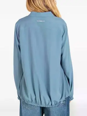 SOCIETE ANONYME Lepainer Elasticated-hem Long-sleeve Blouse