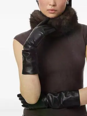 Apparis Vail Faux-fur Trim Sleeveless Top