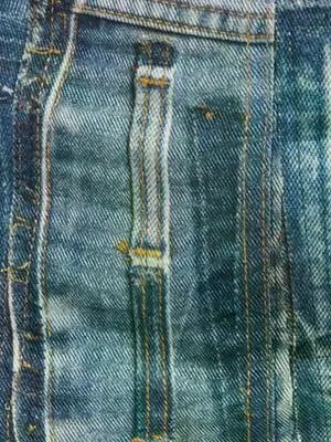 Roberto Cavalli Patchwork Denim Jacket - Blue