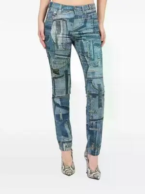 Roberto Cavalli Patchwork Capsule Collection Skinny Jeans