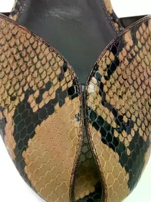 Le Monde Beryl Valetta Animal-print Sandals