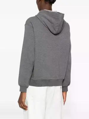 Brunello Cucinelli Logo-embroidered Hoodie