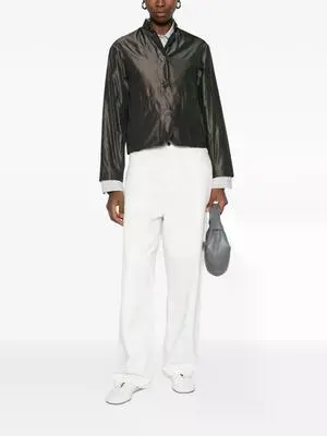 ROSSO 35 High-neck Button-front Jacket