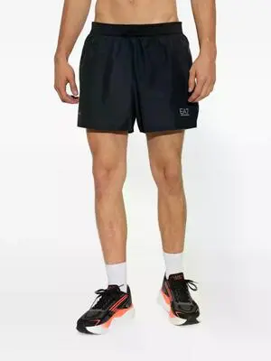 EA7 Logo-print Training Shorts