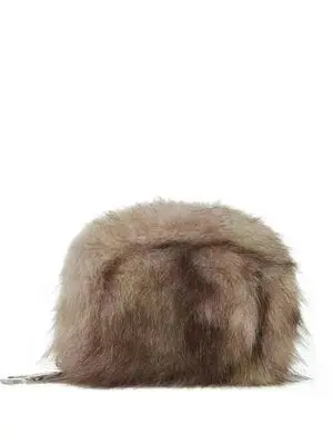 Apparis Noor Faux-fur Keyring - Grey