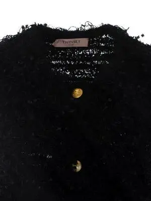 TWINSET Button-up Textured Vest