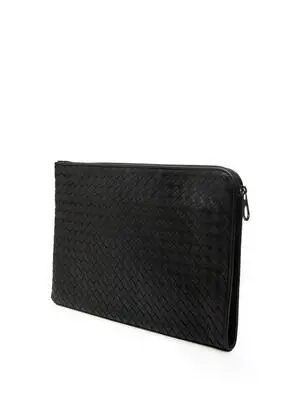 Bottega Veneta 2012-2026 Medium Nappa Intrecciato Document Case Clutch Bag