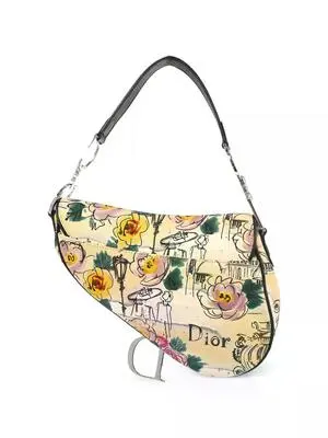 Dior 2005 John Galliano Saddle Shoulder Bag