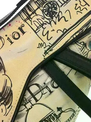 Dior 2005 John Galliano Saddle Shoulder Bag