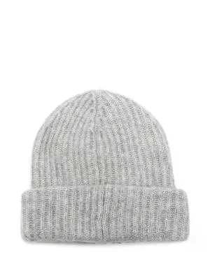 ROBERTO COLLINA Ribbed-knit Sequin-embellished Beanie Hat