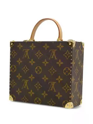 LOUIS VUITTON X Takashi Murakami 2000s Pre-owned Flower Hat Monogram Jewellery Case
