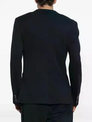 Dolce & Gabbana Embroidered-logo Single-vent Blazer