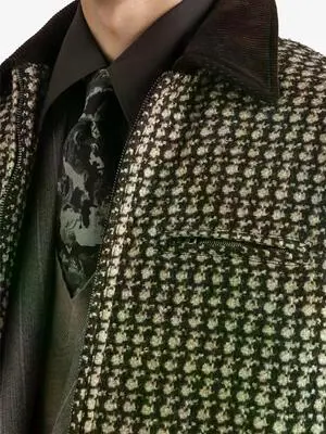 Dolce & Gabbana Houndstooth-pattern Jacket