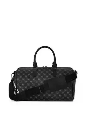 SPRAYGROUND Sharks In Paris Check Mini Duffle Bag - Black