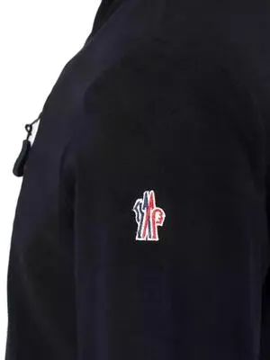 Moncler Half-zip Logo-patch Sweatshirt