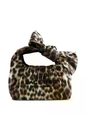 Marc Jacobs Mini Bow Sack Leopard-print Tote Bag