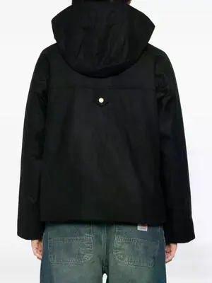 Barbour Carville Waxed Jacket - Black