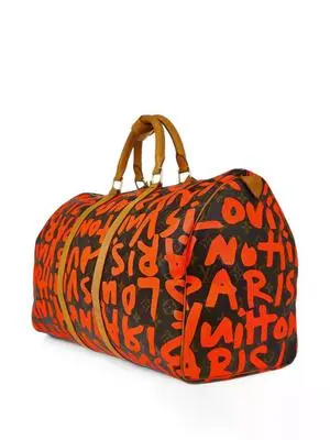 LOUIS VUITTON 2009s Keepall 50 Duffle Bag - Orange